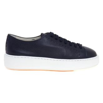 Santoni Ledersneaker - - Shoes - Damen - Blau - 38 EU