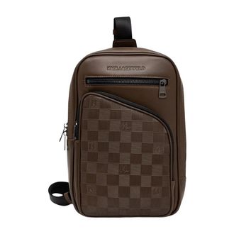 Karl Lagerfeld Umh&auml;ngetasche - - Bags - Herren - Braun - ONE SIZE