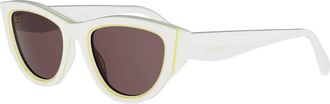 Dior Pop B1I Sonnenbrille - - Accessories - unisex - Wei&szlig; - 52 MM