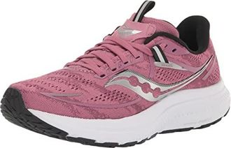 Saucony Femme Omni 21 Chaussure de Course, Haze/Black, 41 EU