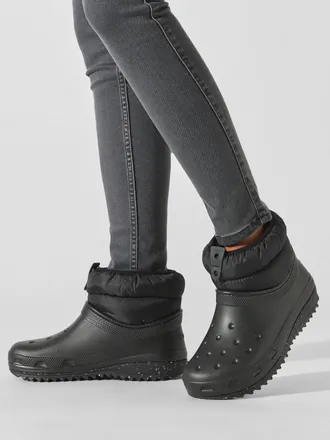 Crocs Stiefeletten Crocs Classic Neo Puff Shorty Boot W 207311 Schwarz