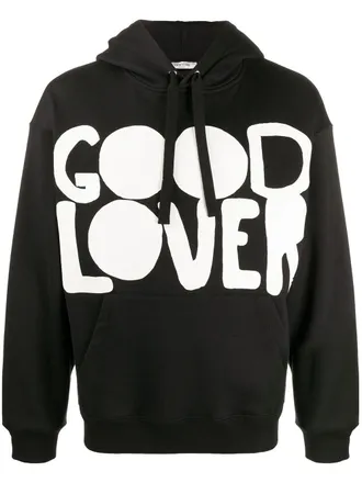 Valentino Garavani hoodie &agrave; logo imprim&eacute; - Noir