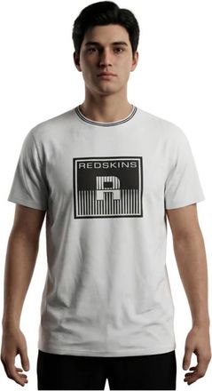 Redskins Homme, Tops, Blanc, Taille: M Tshirt MC Coton Stretch