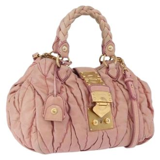 Miu Miu Pre-owned Hand Bag - - Pre-owned - Damen - Rosa - ONE SIZE