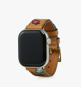 MCM 42-49mm Armband f&uuml;r Apple Watch in Rabot Visetos