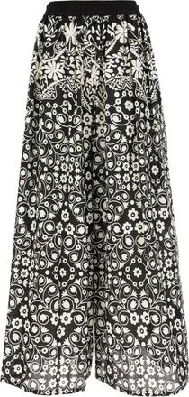 Max Mara Femme, Pantalons, Multicolore, Taille: 38 FR Wide Pantalons