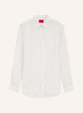 HUGO BOSS Hugo Hemd Erillo Oversize Fit beige