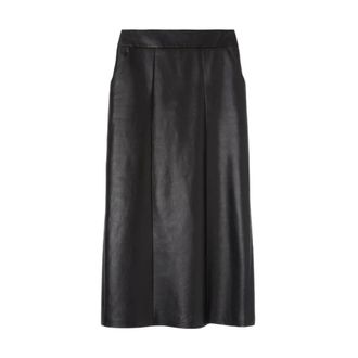 Ermanno Scervino Femme, Jupes, Noir, Taille: 36 FR Jupe fourreau en cuir