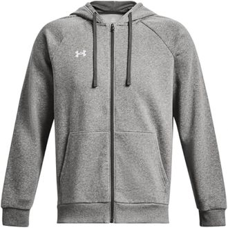 Under Armour Herren Rival Fleece Hoodie Full-Zip - - Sweatshirts & Hoodies - Herren - Grau - XL