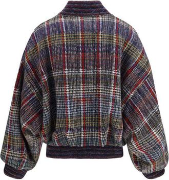 Missoni Caperdoni Check Wool Bomber Jacket - Multicolor