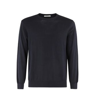 KANGRA Gem&uuml;tlicher Strickpullover - - Knitwear - Herren - Blau - 2XL