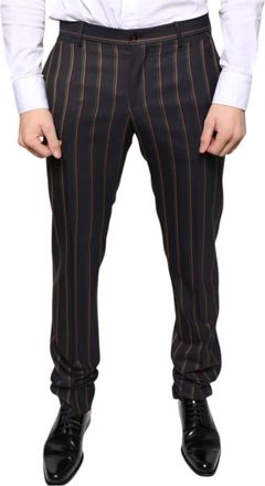 Dolce & Gabbana Homme, Pantalons, Brun, Taille: M Pantalon de costume