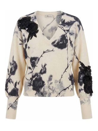 Blumarine Rundhalspullover - Rosa