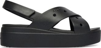 Crocs Sandalen Brooklyn 4U Cross Strap Sandal 212254 Schwarz