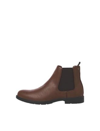 Jack & Jones Bottines Chelsea Chelsea Jfwfenchurch pour homme, cognac, 46 EU