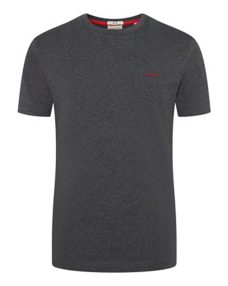 GANT Baumwoll-T-Shirt mit Logostickerei in