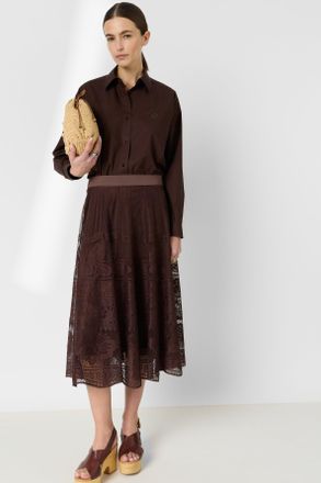 Gerard Darel Chemise en popeline - CHRINA - Marron