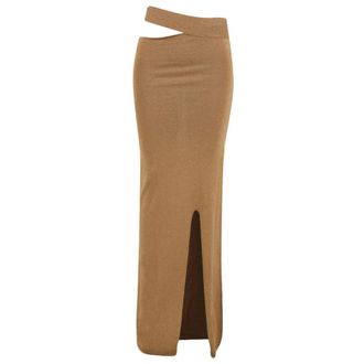 Akep Femme, Jupes, Brun, Taille: 40 FR Pencil Skirts
