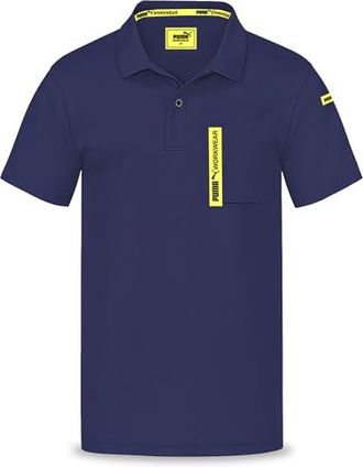 Puma Workwear Advanced Collection - Polo pour homme à manches courtes - Poche poitrine et poche utilitaire sur lépaule - Tissu résistant et respirant - Pou