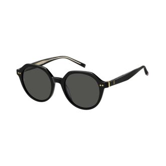 Tommy Hilfiger unisex, Accessoires, Noir, Taille: 50 MM Lunettes de Soleil de Qualit&eacute; Premium avec Service Haut de Gamme