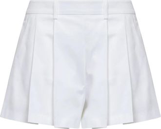Blanca Vita Femme, Shorts, Blanc, Taille: 38 FR Seltz Pleated Shorts