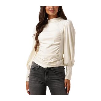 Gestuz Puff Blouse Wei&szlig; - - Blouses & Shirts - Damen - Wei&szlig; - XS