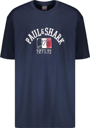 Paul & Shark T-shirt &agrave; manches courtes - Homme - Tops - Bleu - Taille: 5XL