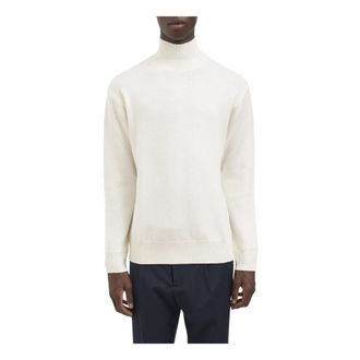 Paolo Pecora Rollkragenpullover aus Schurwolle - - Knitwear - Herren - Wei&szlig; - S