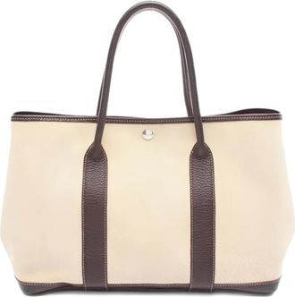 Hermès Garden Party PM Tote Bag - Nude