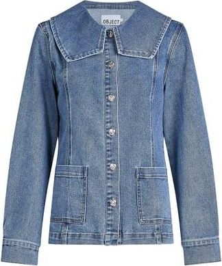 Object Veste droite en jean