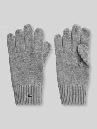 Tommy Hilfiger Handschuhe aus Baumwoll-Kaschmir-Mix Modell ESSENTIALS FLAG