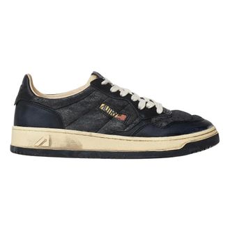 Autry Homme, Chaussures, Noir, Taille: 44 EU Medalist Low