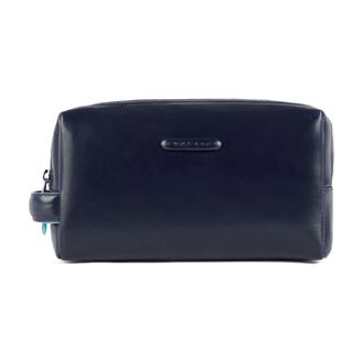 Piquadro Kulturtbeutel mit zwei F&auml;chern - - Bags - unisex - Blau - ONE SIZE