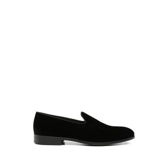 Doucal's Loafer mit Samt-Effekt - - Shoes - Herren - Schwarzk - 45 EU