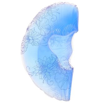 Angoily Massage Gesichtskissen Silikonkissen Gesichtsliegekissen mit Aussparung Blau f&uuml;r Spa und Massageliege