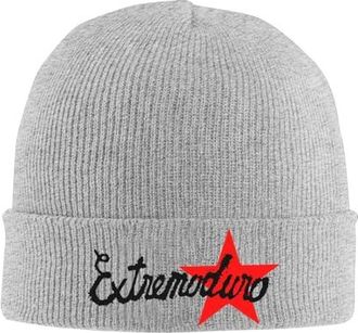 Generic Casquette dHomme, Album Extremoduro Rock Band C&ocirc;tes Bonnet &agrave; Poignets pour Hommes Femmes Chaud Hiver Skullies Bonnet Bonnet