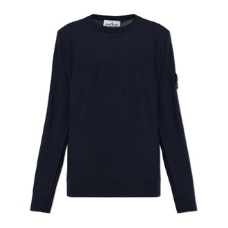 Stone Island Homme, Pulls, Bleu, Taille: S Pull en laine