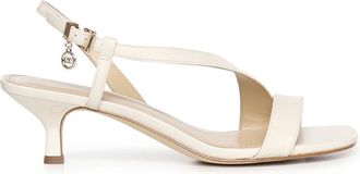 Michael Kors Femme, Chaussures, Beige, Taille: 37 EU Sandales &agrave; talons hauts
