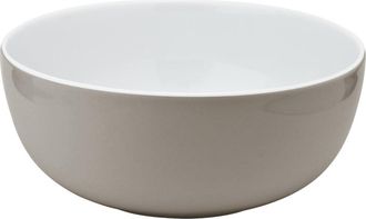 Kahla 372904A72648C Pronto Colore Sch&uuml;ssel 23 cm warm gray|taupe Salatsch&uuml;ssel aus Porzellan