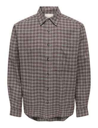 Only & Sons Onsgudmund Loose Ls Checked Shirt Noos