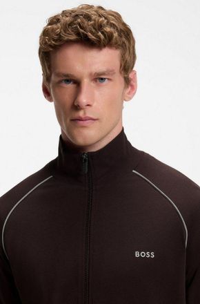 BOSS Sweatjacke Mix&Match Jacket Z mit K&auml;ngurutasche