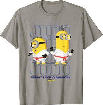 MINIONS Minions Judo Judo Judo Fight Like A Minion Big Chest Poster T-Shirt