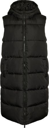 Pieces Damen Steppweste PCBEE, Schwarz,S