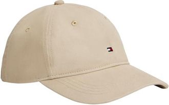 Tommy Hilfiger Casquette Femme Flag Soft Panel en Coton, Beige (Sandalwood), Taille Unique