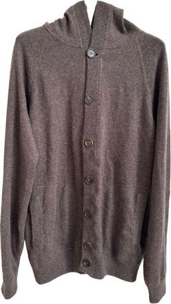Brunello Cucinelli Hooded Cashmere Sweater/Cardigan Size XL