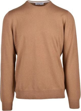 Gran Sasso Homme, Pulls, Brun, Taille: 3XL Pull Col Rond