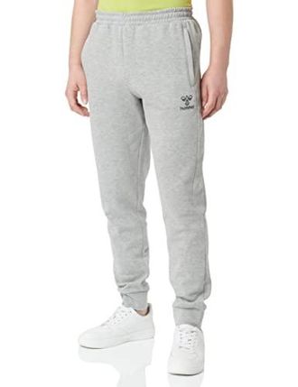 Hummel Hmloffgrid Pantalon décontracté, Mélange Gris/Fer forgé, s Homme
