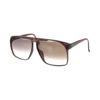 Dior Pre-owned Sonnenbrille aus Kunststoff - - Pre-owned - Damen - Braun - ONE SIZE