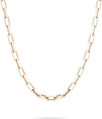 Liebeskind BERLIN Bijoux pour femme - Cha&icirc;ne et bracelet en cha&icirc;ne &agrave; maillons carr&eacute;s cool et boucles doreilles assorties en acier inoxydable - Bijoux modernes po