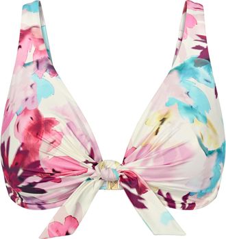 Triumph Summer Fleur W, Bikini Top Damen, Mehrfarbig (Pink - Dark Combination), 40